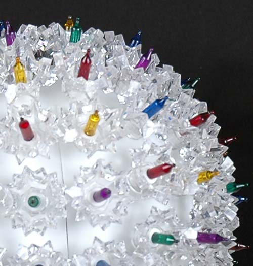 Multi 6" Starlight Sphere 50 Light Mini Christmas Light Ball
