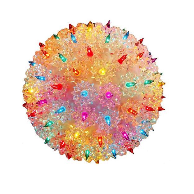 Christmas Lights | Novelty Lights7.5" Starlight Sphere 100 Light Multi ...
