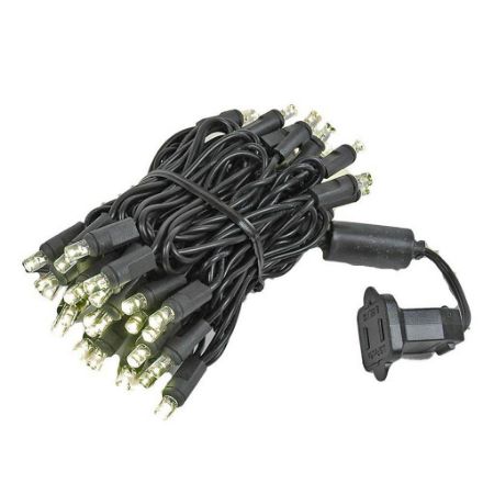 Christmas Lights | Novelty LightsMini Christmas lights on Black Wire ...